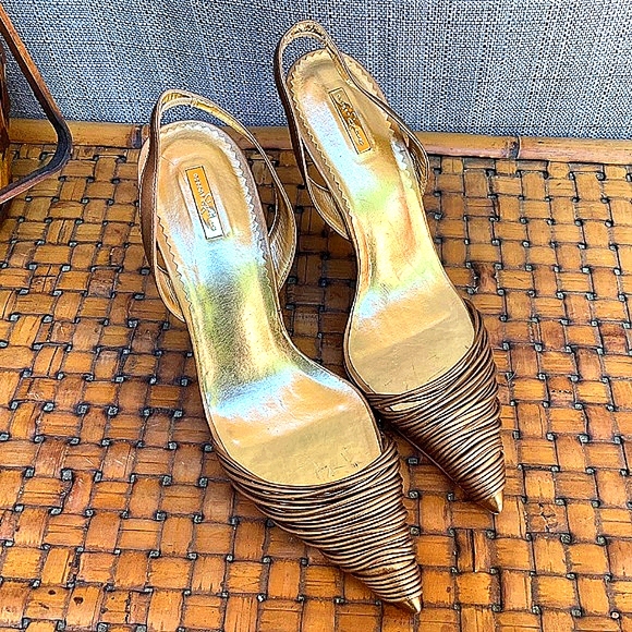 Report Signature | Shoes | Gold Corded Dress Shoe By Report Signature ...